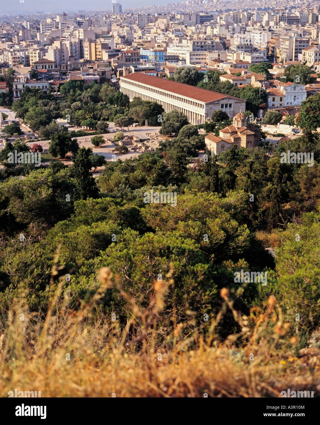 Ancient Agora Museum Stoa of Attalus The Agora Athens Greece Stock ...