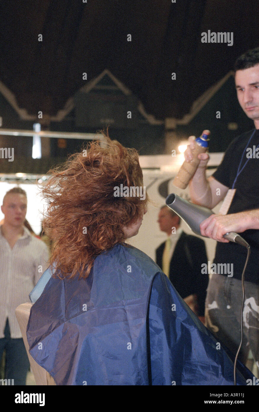 Hair stage hairdresser show hi-res stock photography and images - Alamy