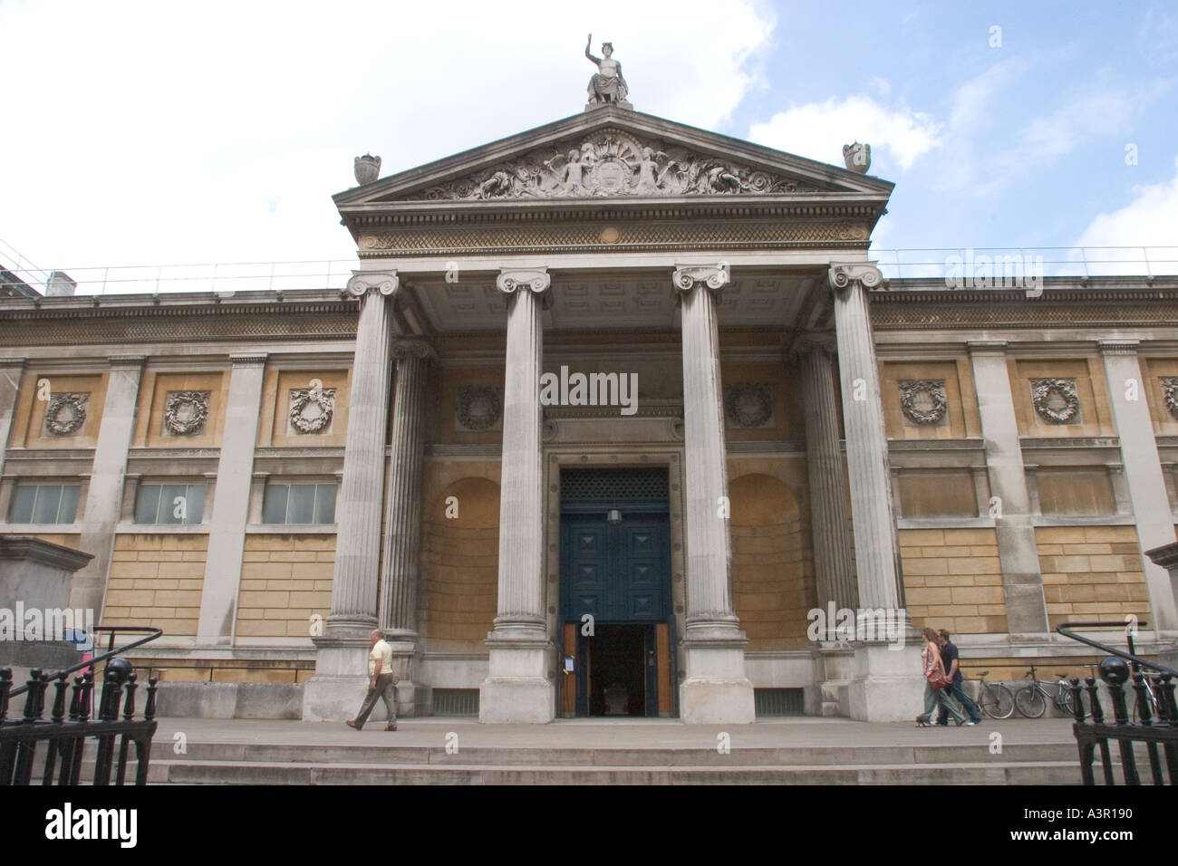 Front elevation Ashmolean Museum Oxford England Stock Photo - Alamy