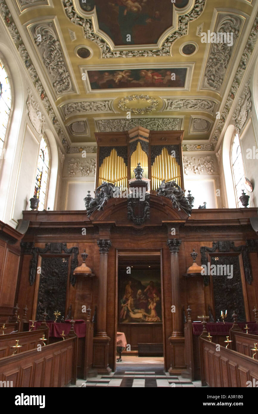 Trinity College Chapel Oxford Oxon GB UK Stock Photo - Alamy