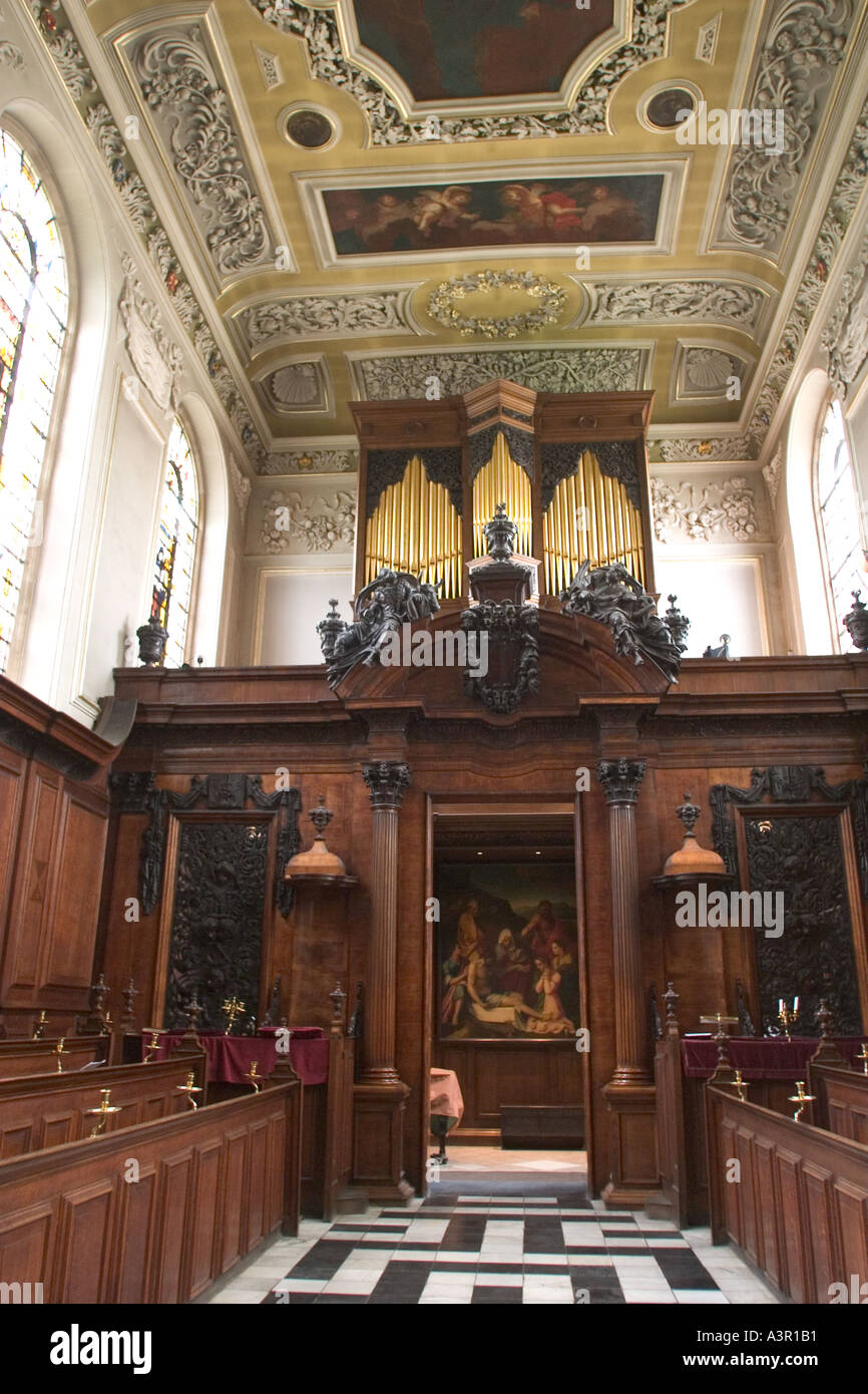 Trinity College Chapel Oxford Oxon GB UK Stock Photo - Alamy