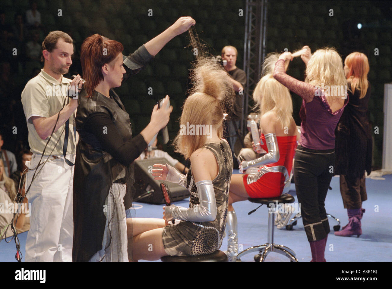 International hairdressing competition hi-res stock photography and ...