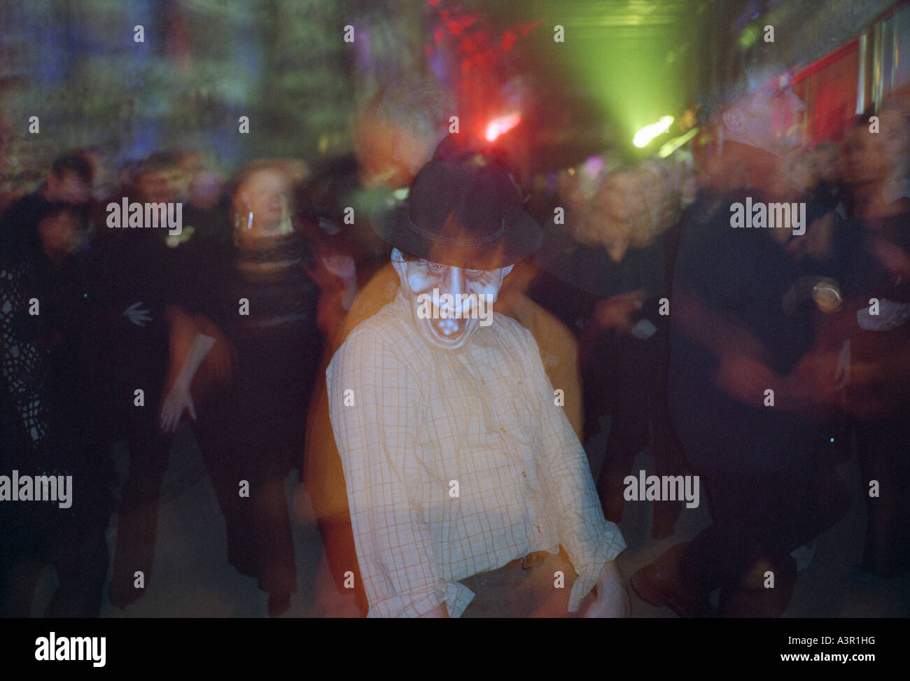 Zaduszki Night Party (All Souls' Day night party) in a club in Wroclaw ...