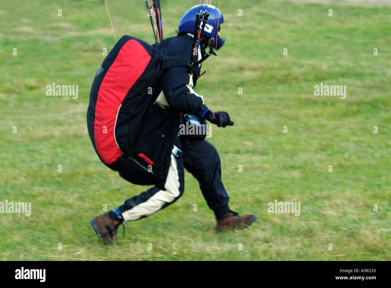 Paragliding Landing Field High Resolution Stock Photography and Images ...