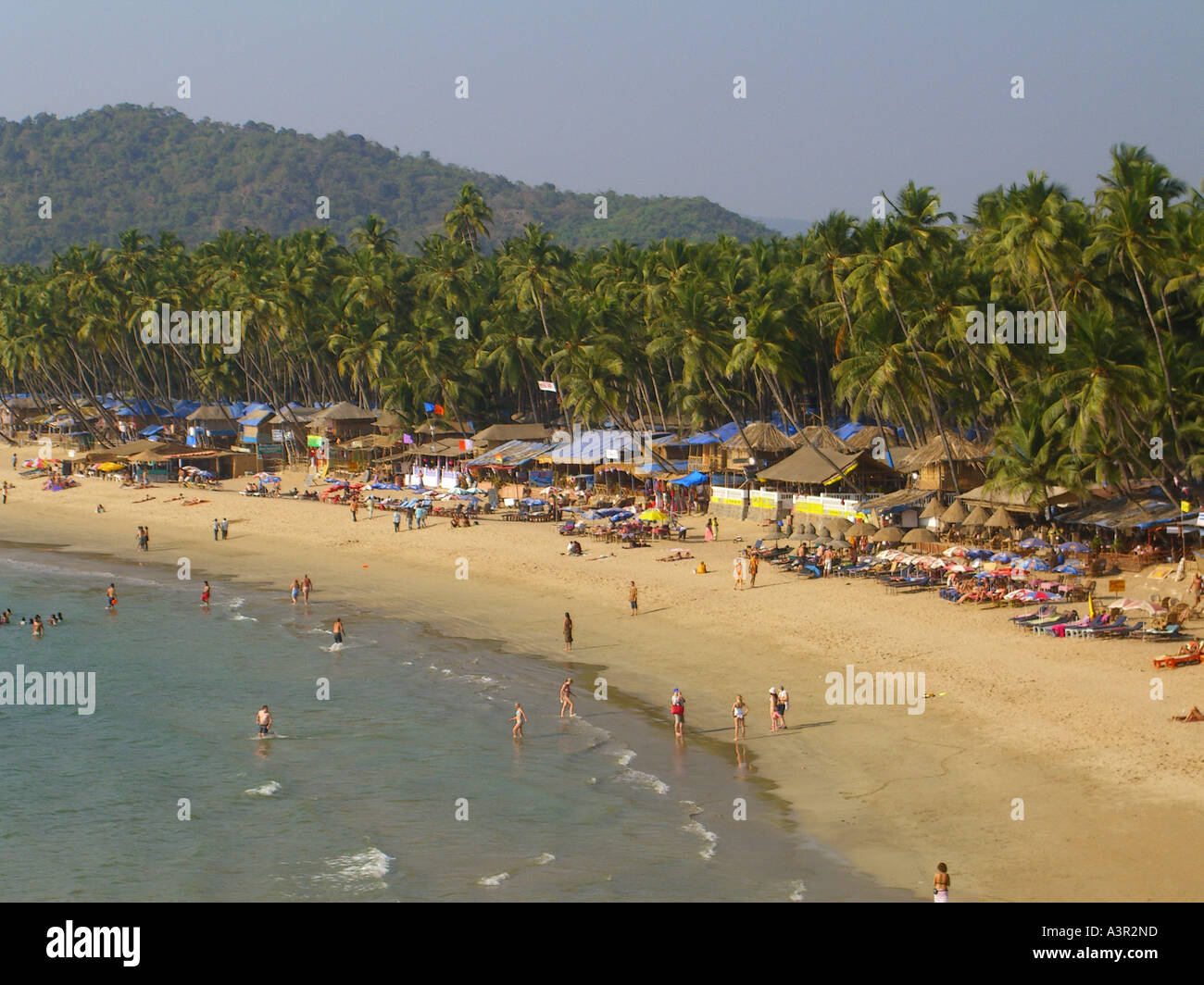 Palolem beach in the south of the Goa state, in India Stock Photo - Alamy