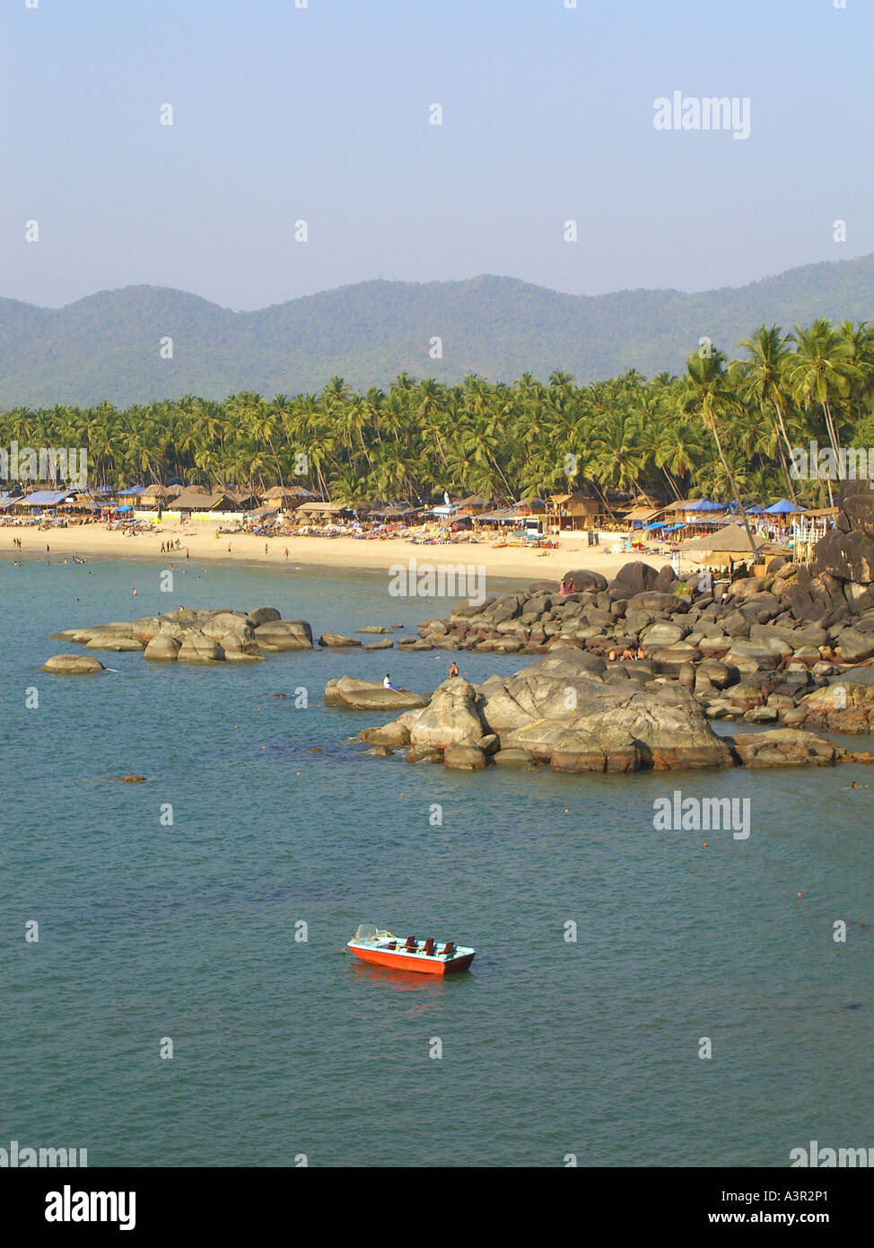 Palolem beach in the south of the Goa state, in India Stock Photo - Alamy
