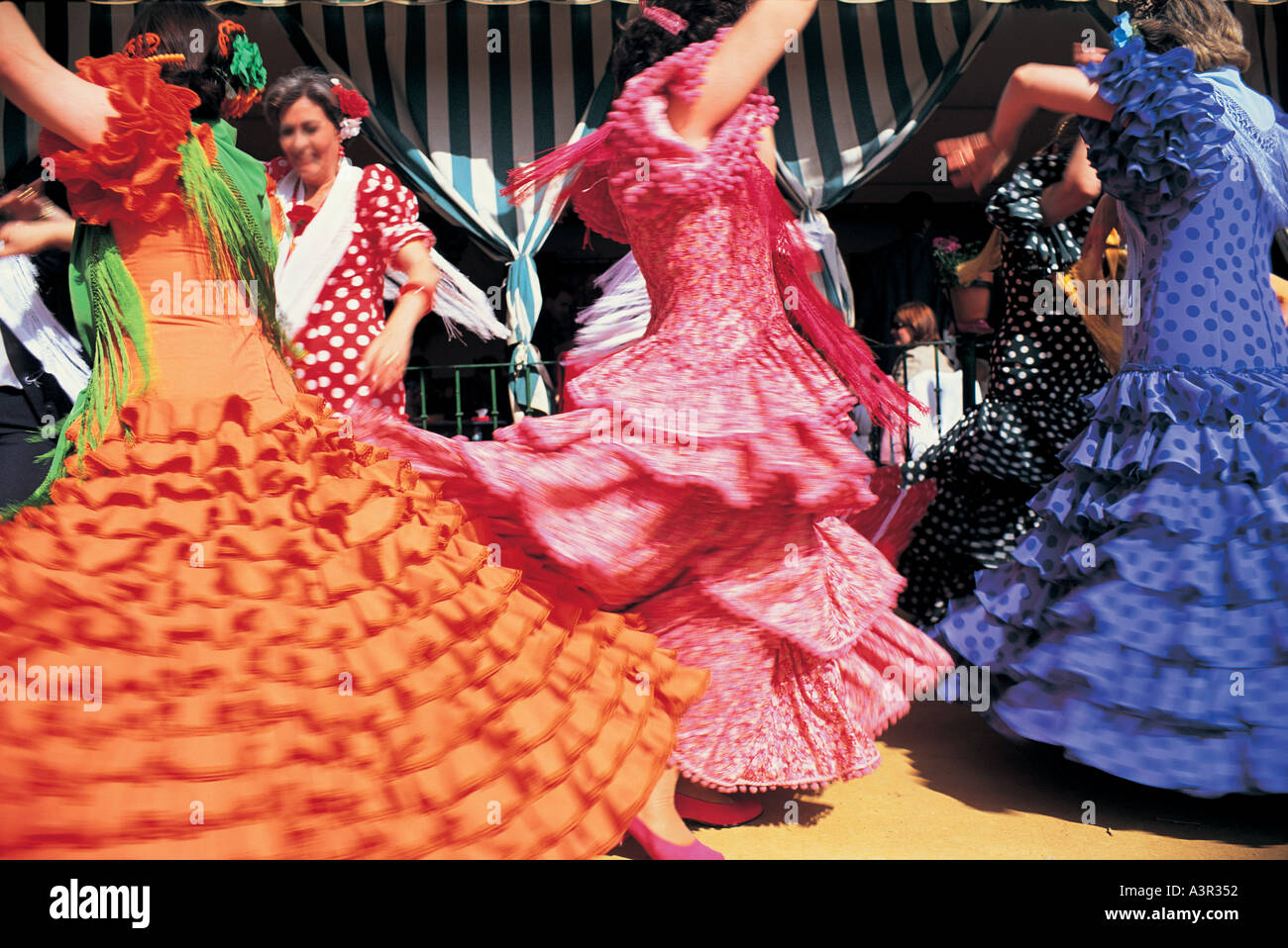 Flamenco dancers Seville Spain Stock Photo - Alamy