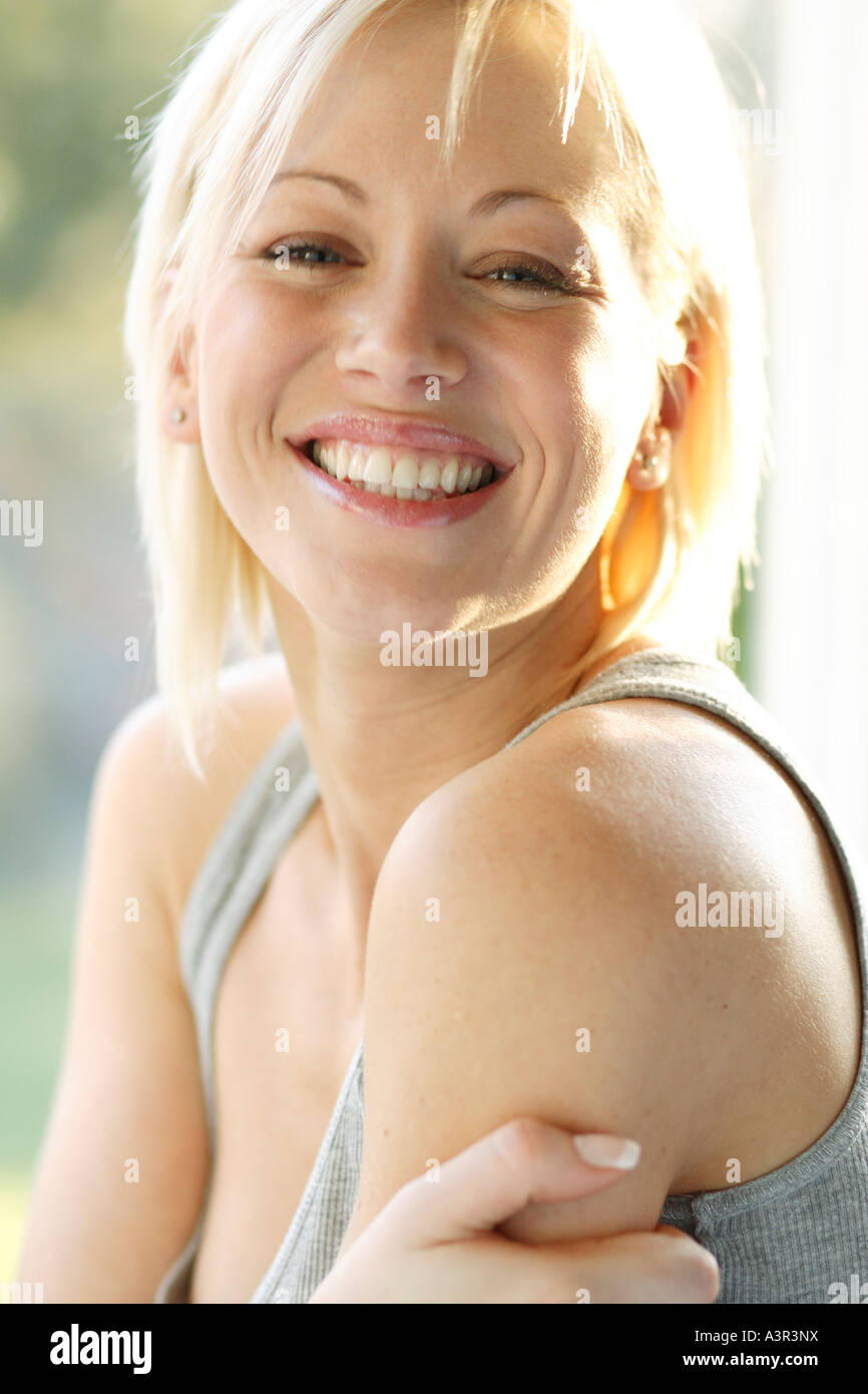 Attractive girl portrait Stock Photo - Alamy