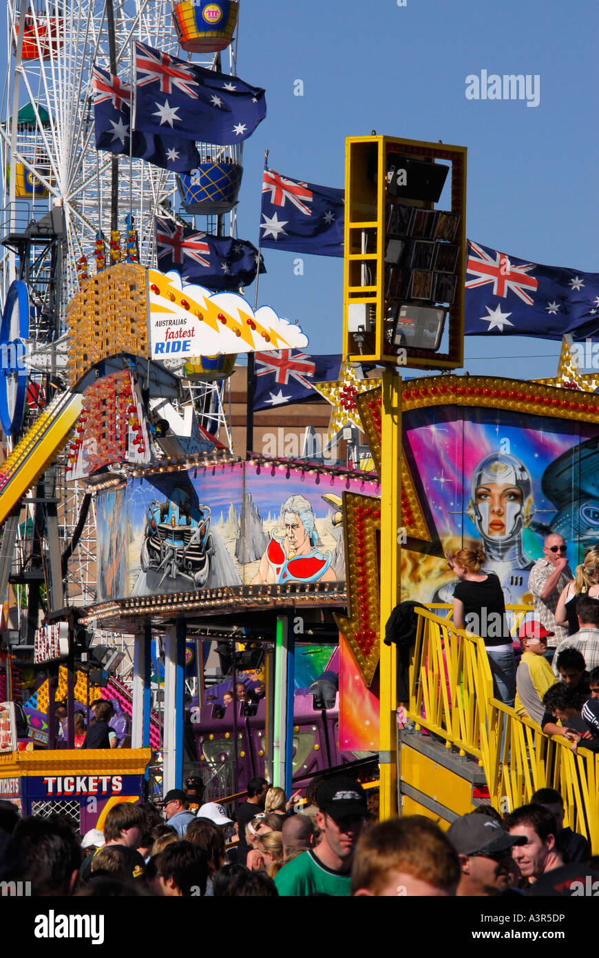 Adelaide show rides hi-res stock photography and images - Alamy