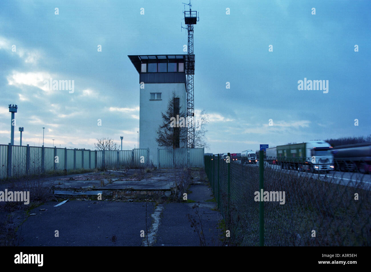 Memorial to the division of Germany in Marienborn Stock Photo - Alamy