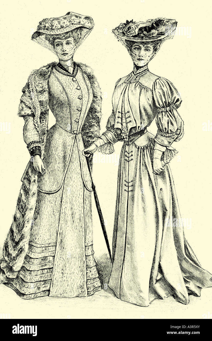 Fashion clothes 1900 hi-res stock photography and images - Alamy