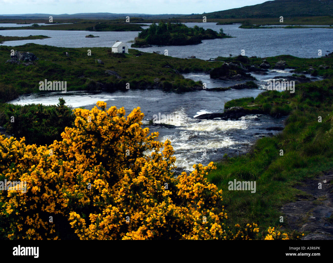 Western Irelands watery coast Stock Photo - Alamy