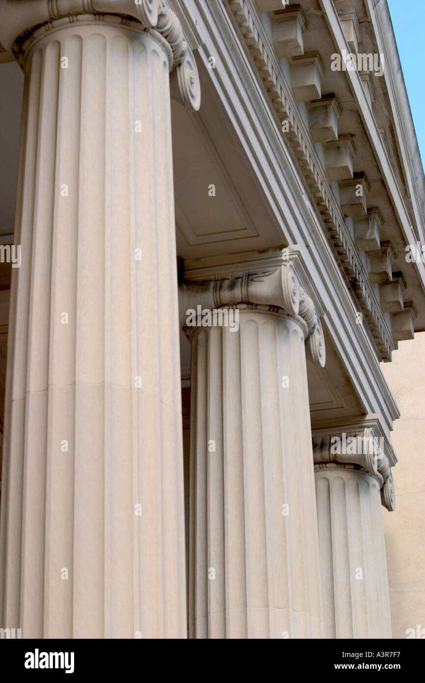 Columns Charleston South Carolina Stock Photo - Alamy