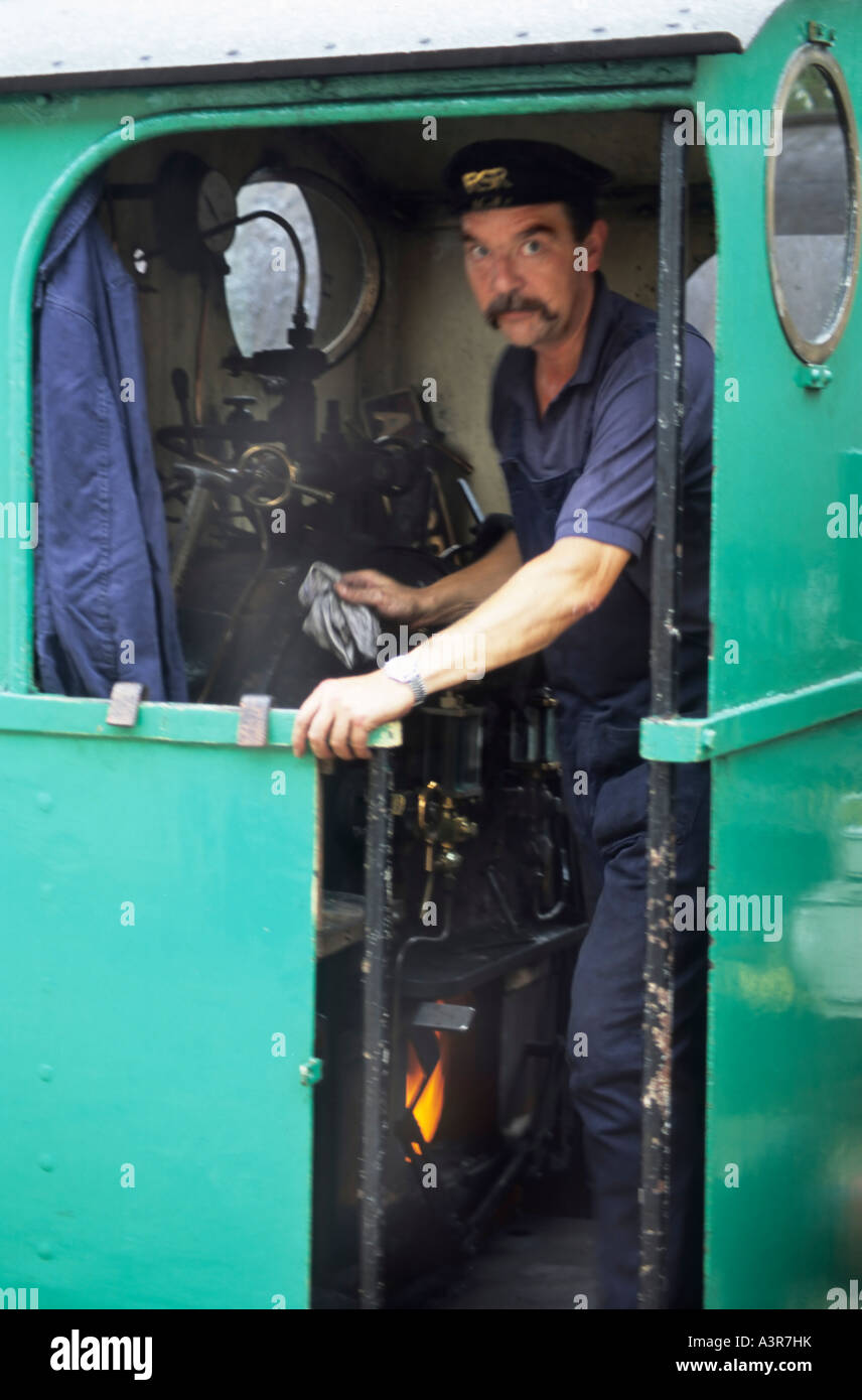 Old steam train Ribble valley steam railway Museum Stock Photo - Alamy