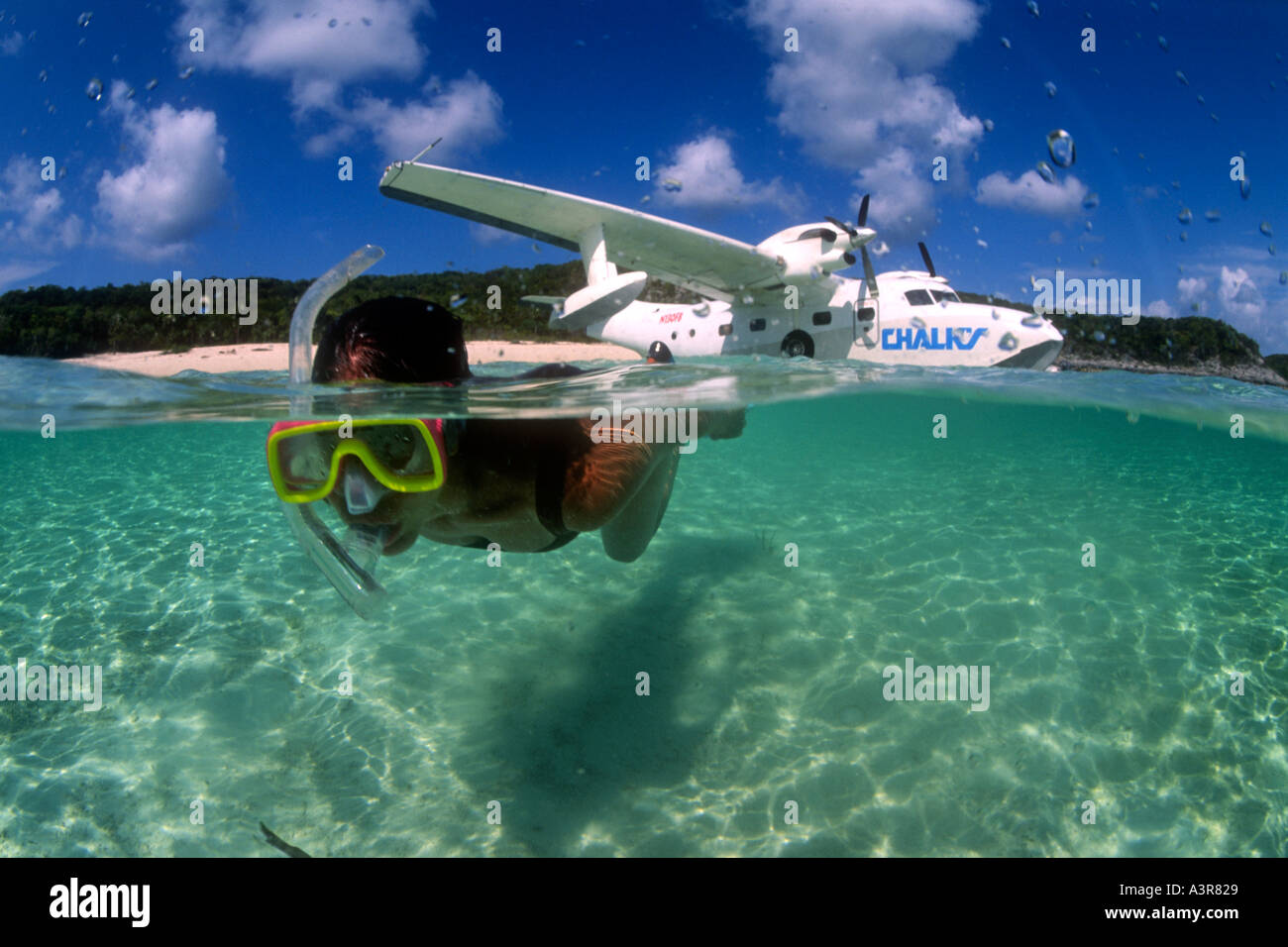 July 1999 Bahamas Flying around the Out Islands in a Grumman Mallard ...