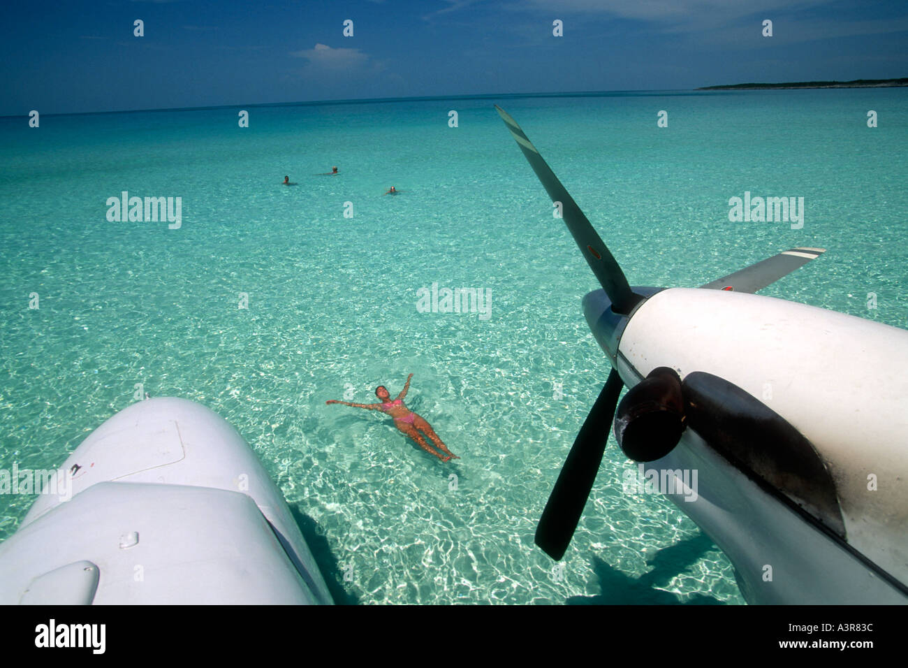July 1999 Bahamas Flying around the Out Islands in a Grumman Mallard ...