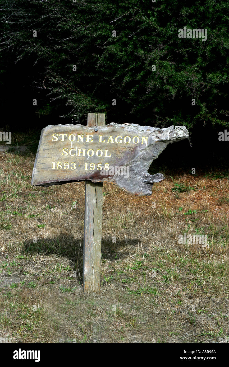 Old school house sign hi-res stock photography and images - Alamy