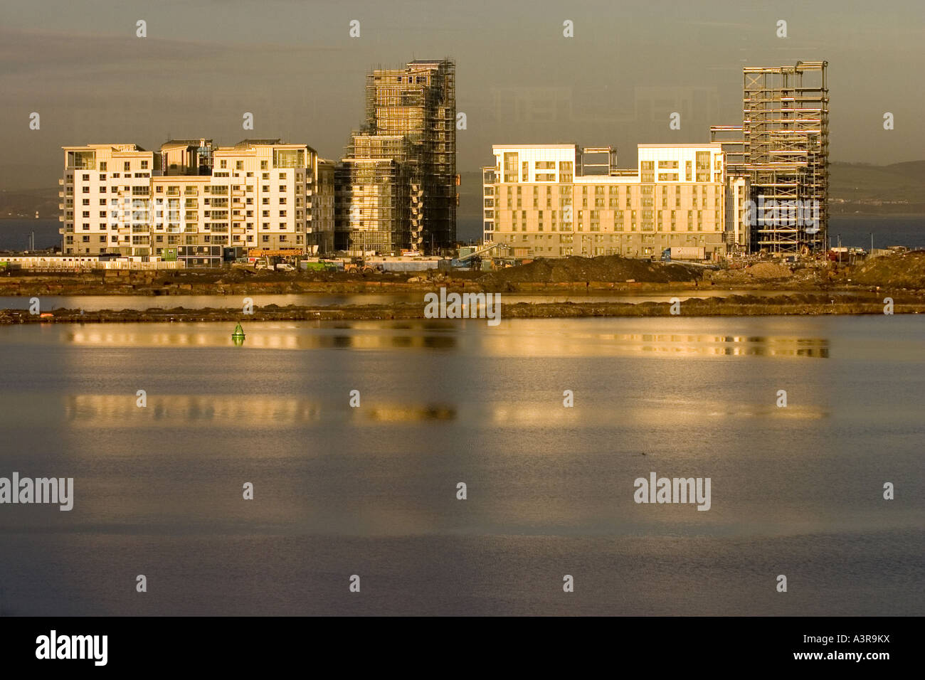 Development under Construction, Leith, Edinburgh Stock Photo - Alamy