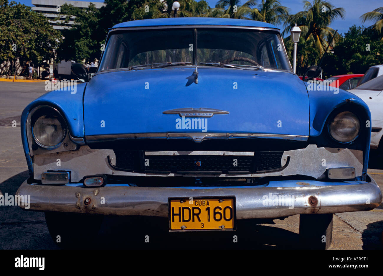 Classic Cuban car Stock Photo - Alamy