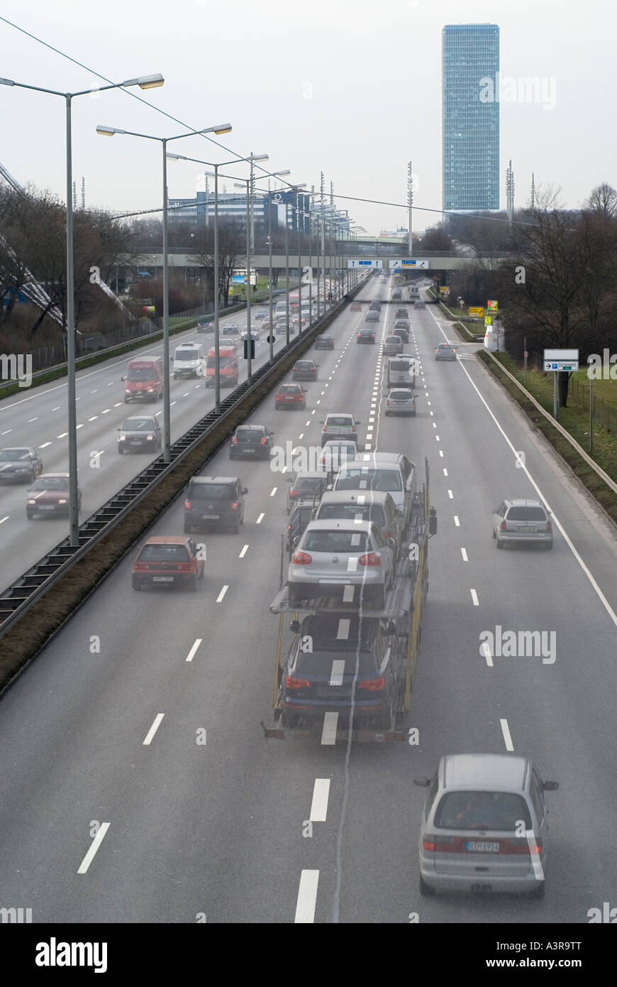 Traffic free motorway hi-res stock photography and images - Alamy