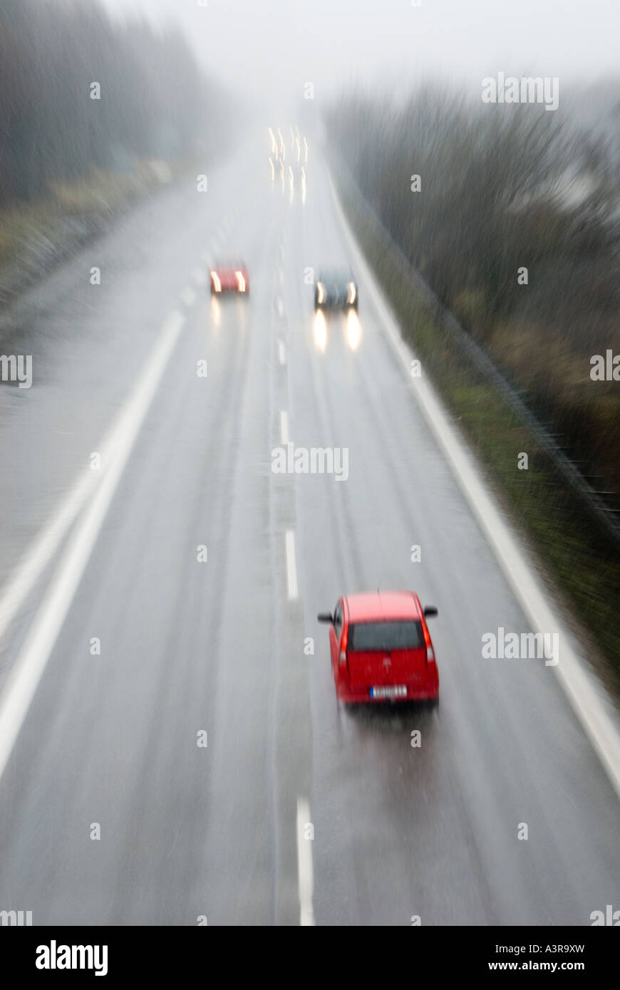 Car in wrong lane hi-res stock photography and images - Alamy