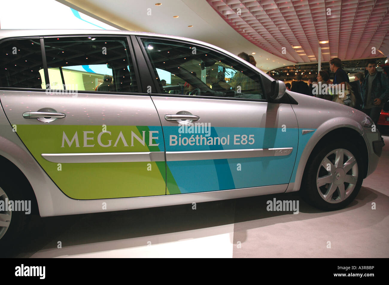 Paris Motor Show France Renault Megane Bioethanol E85 Stock Photo - Alamy