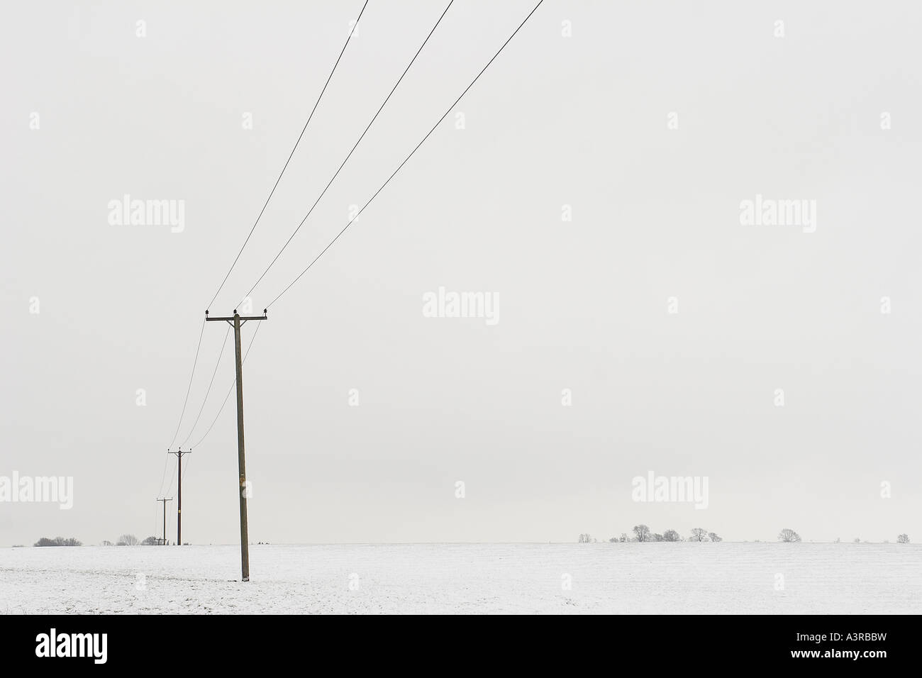 Telephone Poles Snow Stock Photos & Telephone Poles Snow Stock Images ...