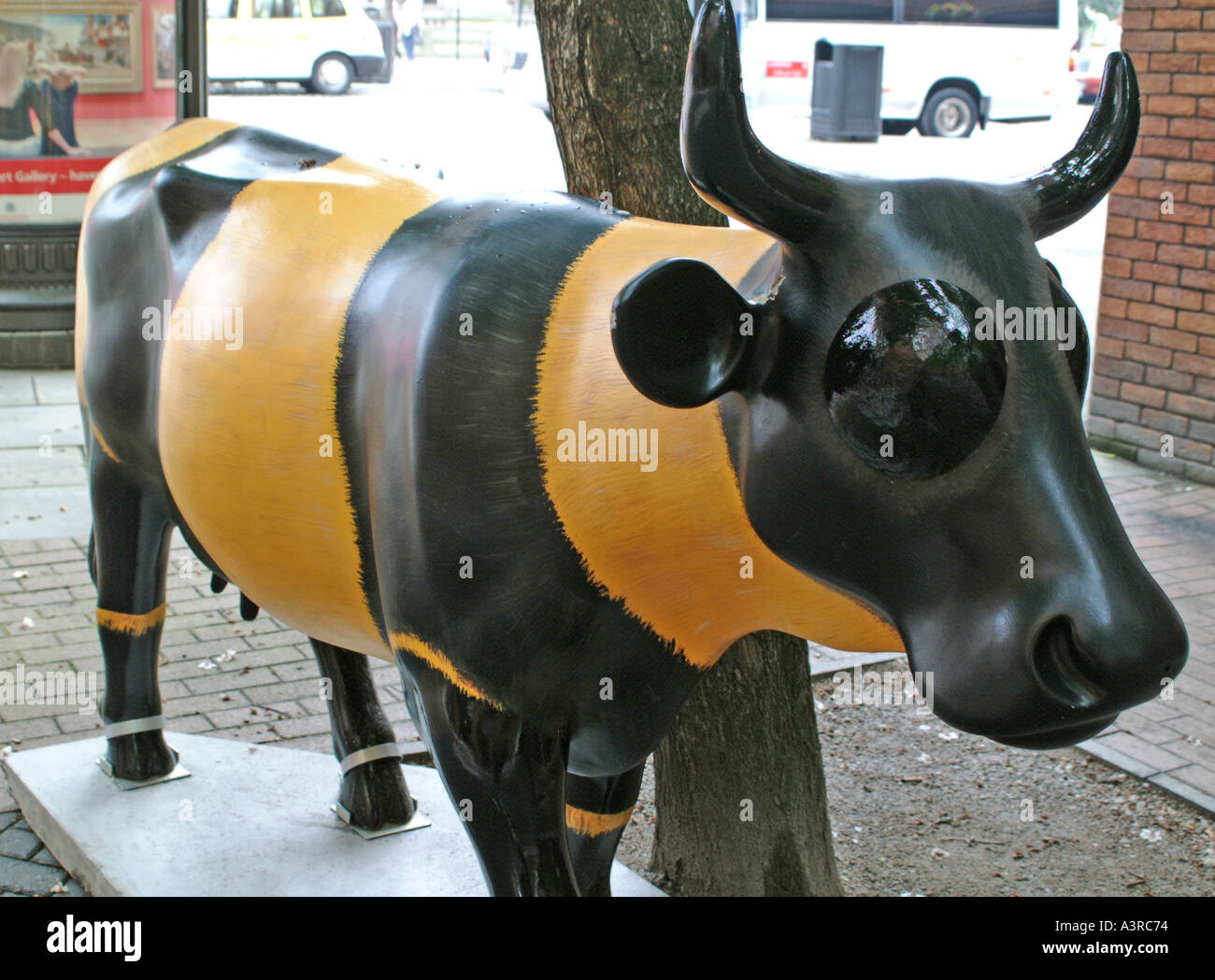 Cow Parade Manchester Stock Photo - Alamy