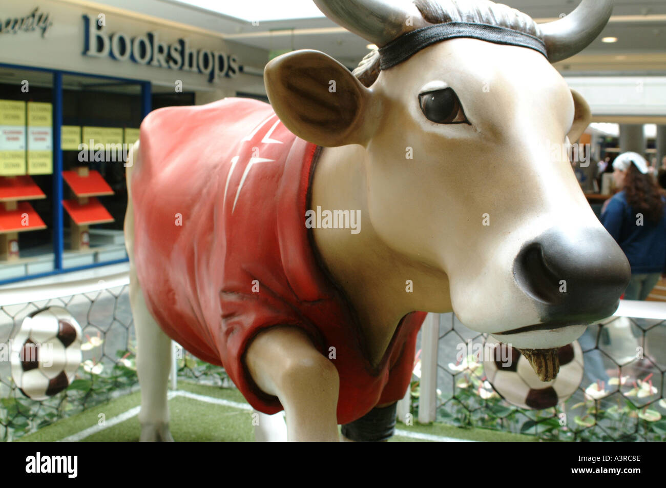 Cow Parade Manchester Stock Photo - Alamy