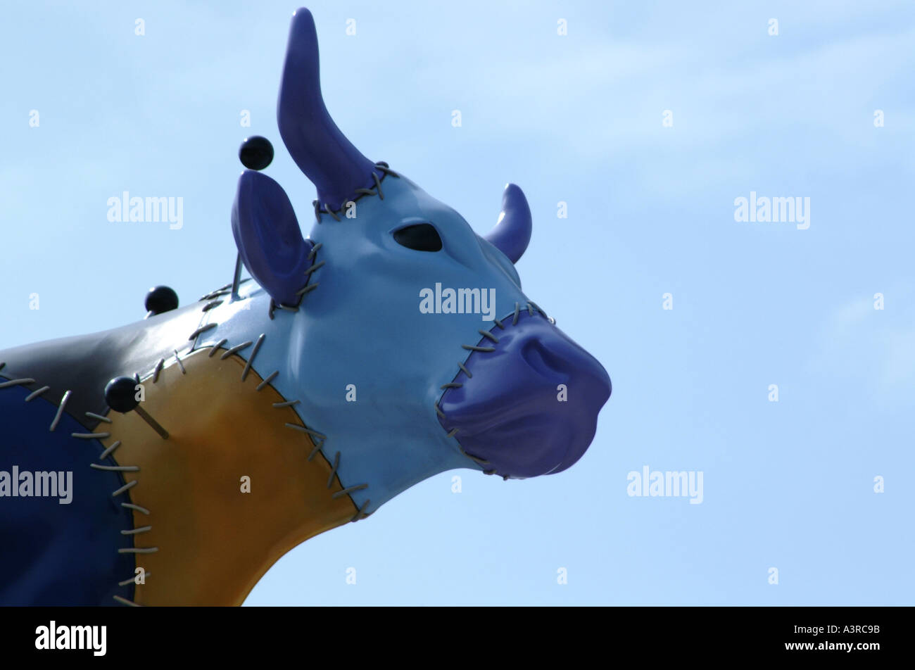 Cow Parade Manchester Stock Photo - Alamy