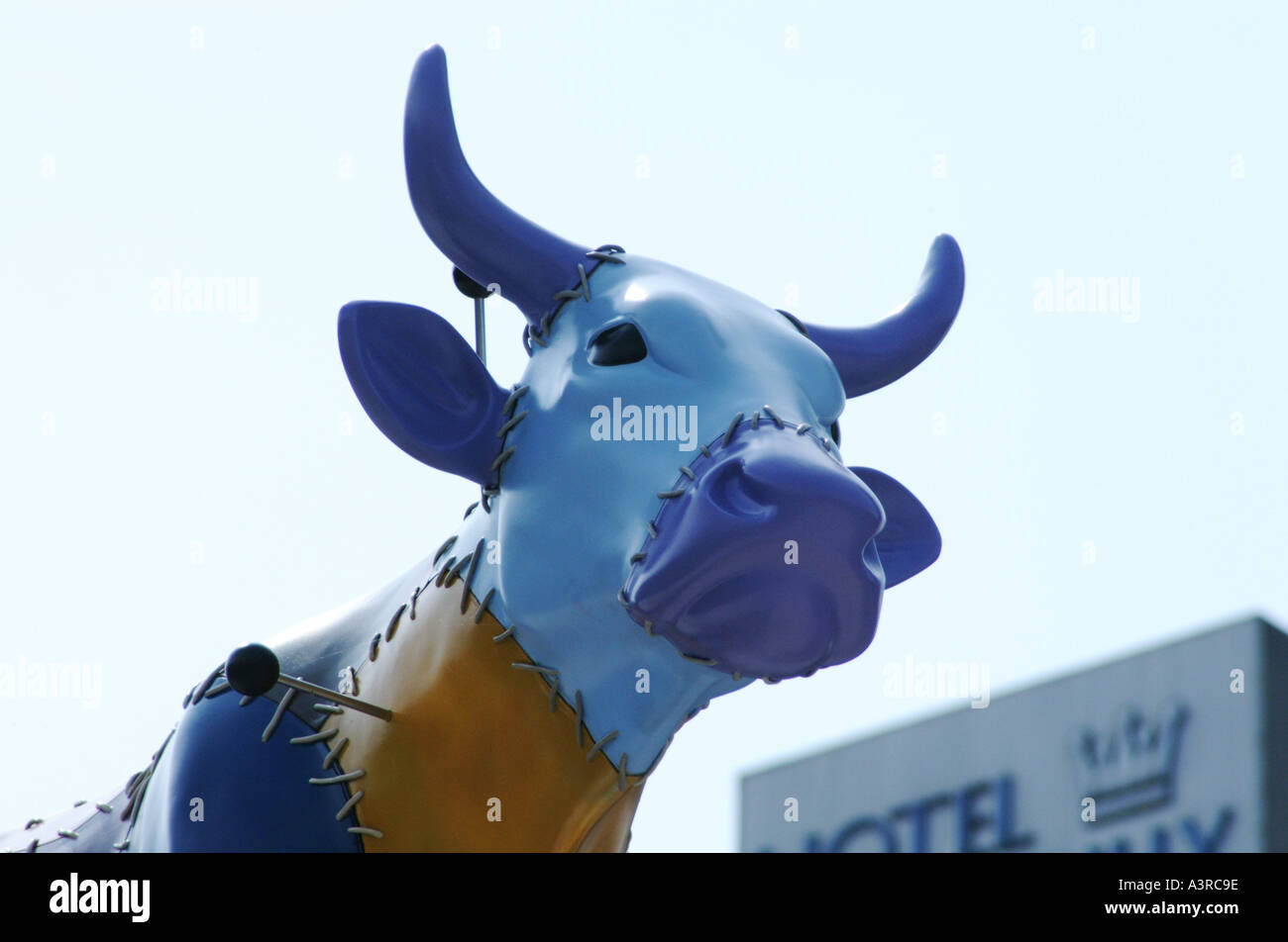 Cow Parade Manchester Stock Photo - Alamy
