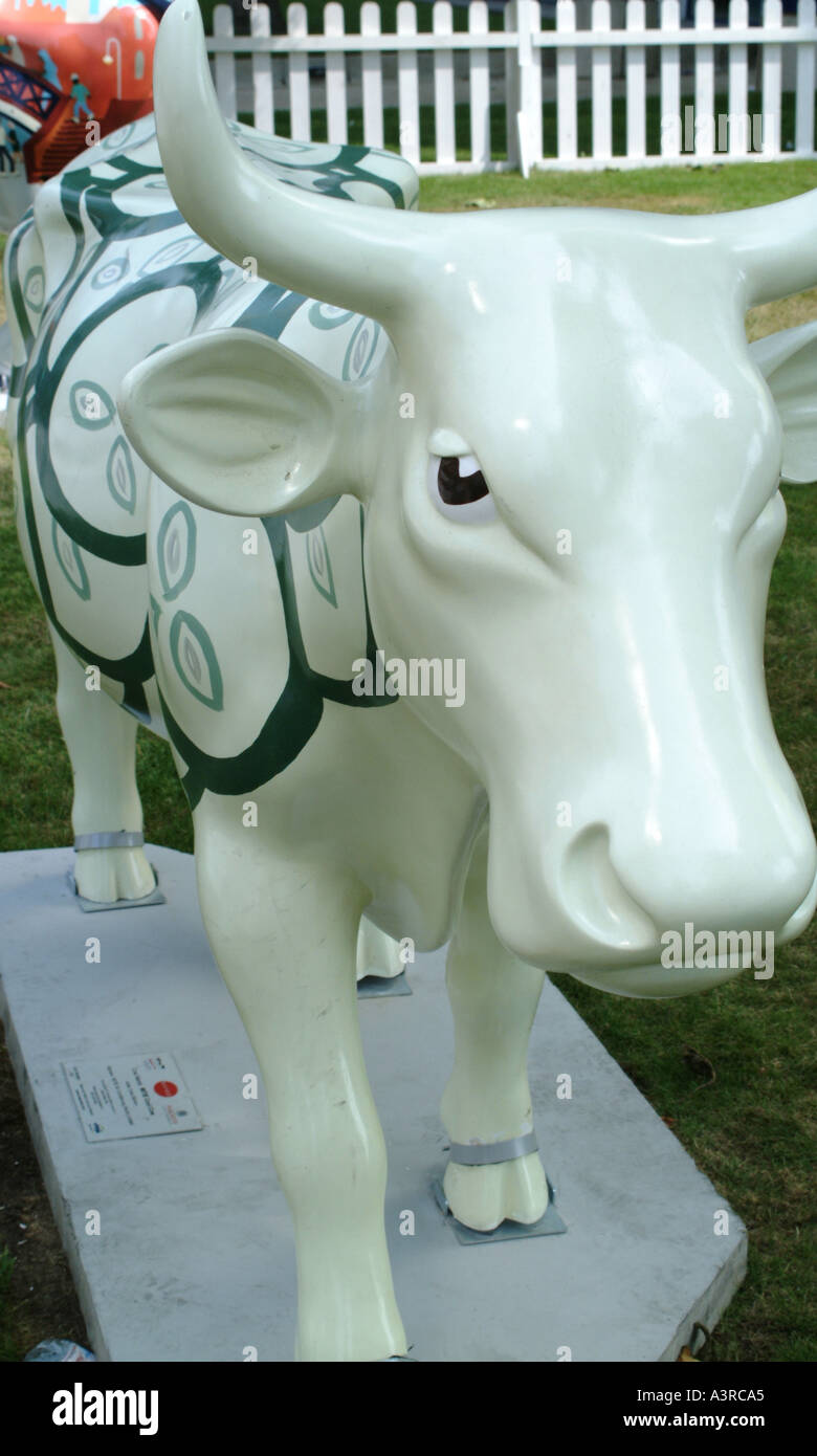 Cow Parade Manchester Stock Photo - Alamy
