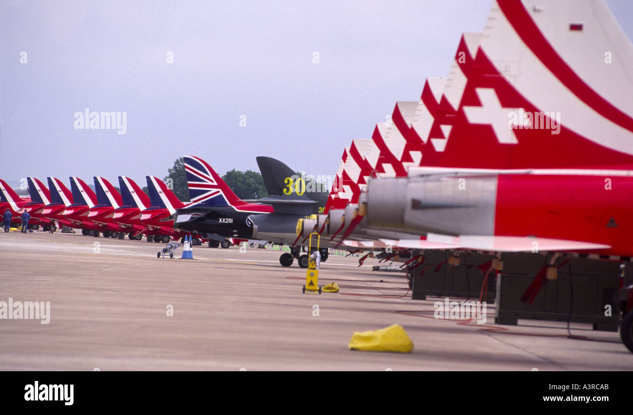 Northrop F5E Tiger MK2.Display Aircraft Lineup. GAV 1087-37 Stock Photo ...
