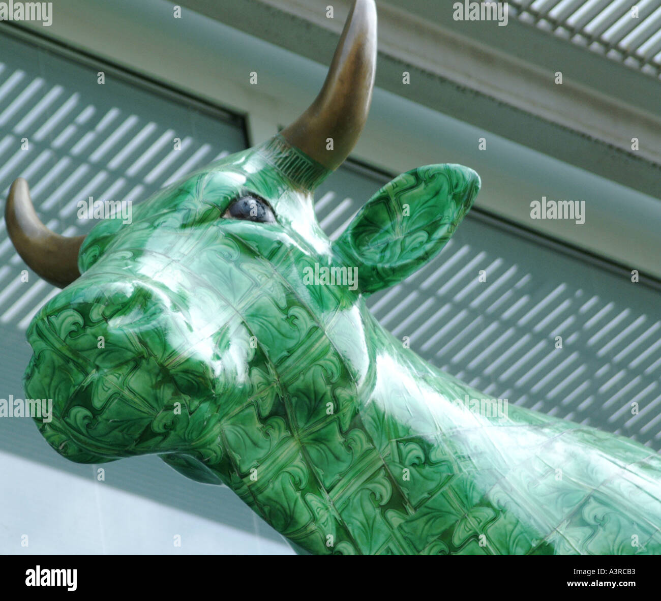 Cow Parade Manchester Stock Photo - Alamy