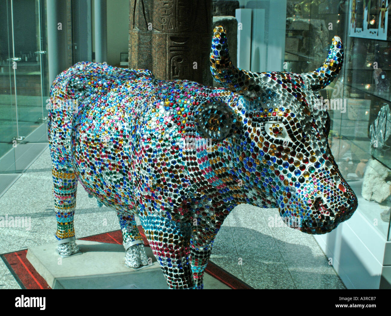 Cow Parade Manchester Stock Photo - Alamy