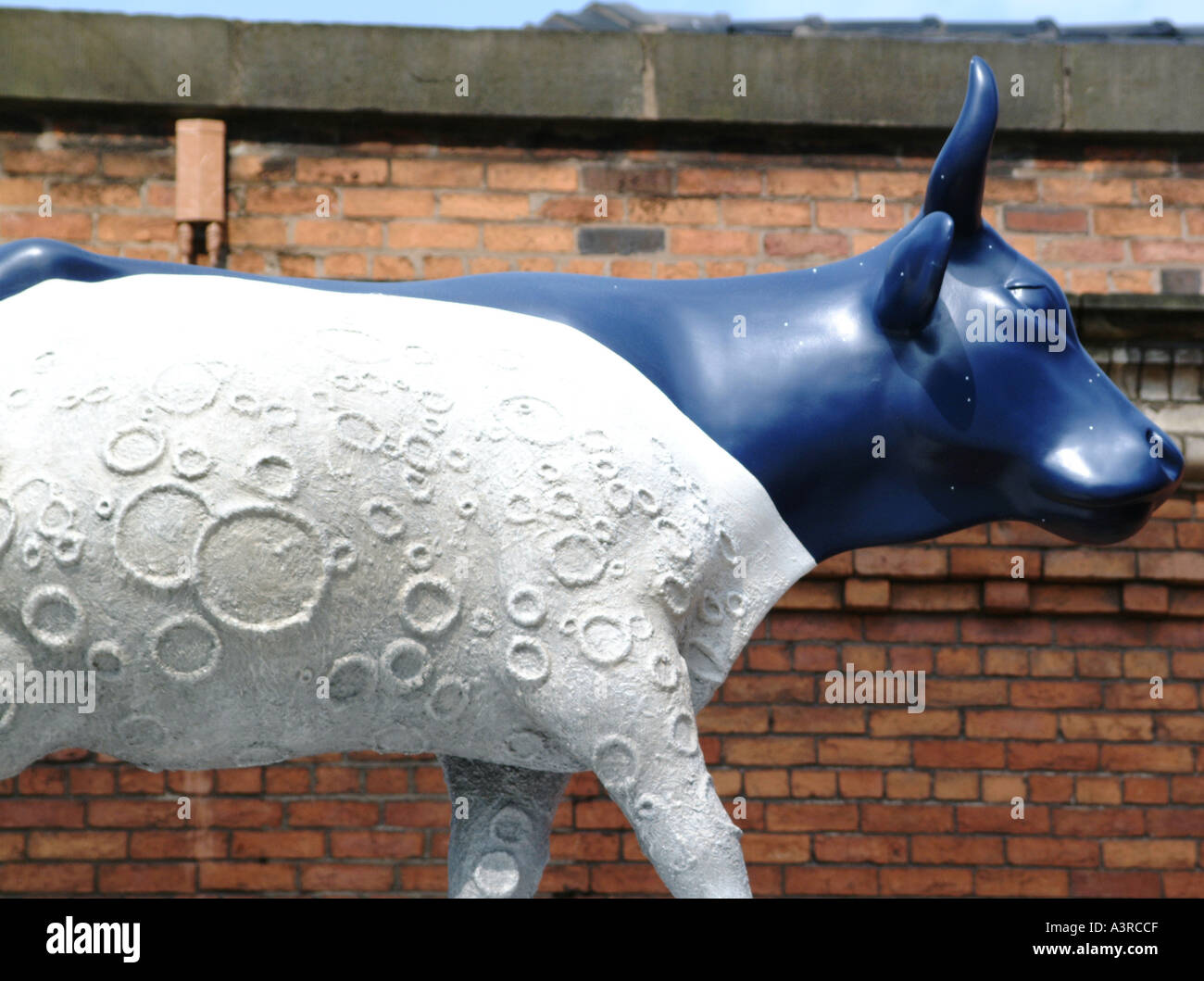 Cow Parade Manchester Stock Photo - Alamy