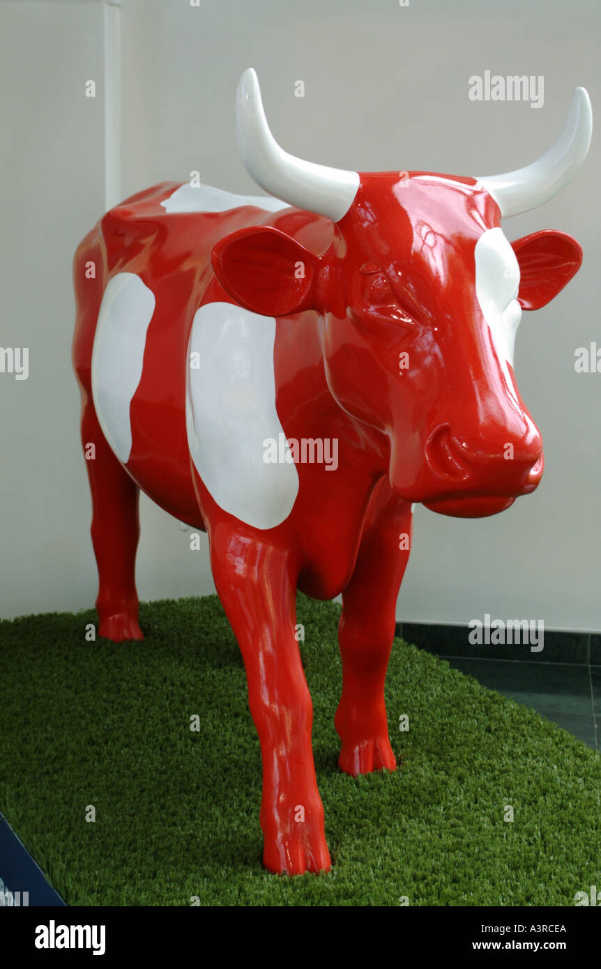 Cow Parade Manchester Stock Photo - Alamy