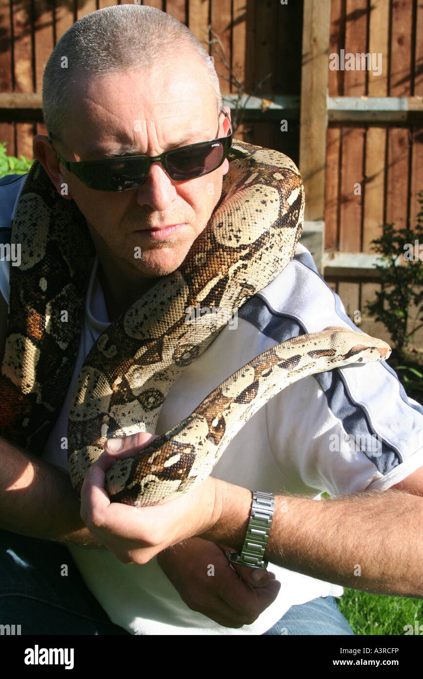 Pet snake hi-res stock photography and images - Alamy