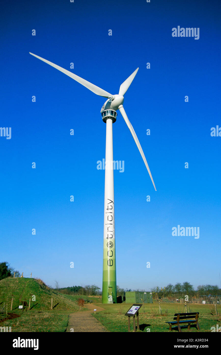 Ecotech Centre Wind Turbine Swaffham Norfolk England Stock Photo - Alamy