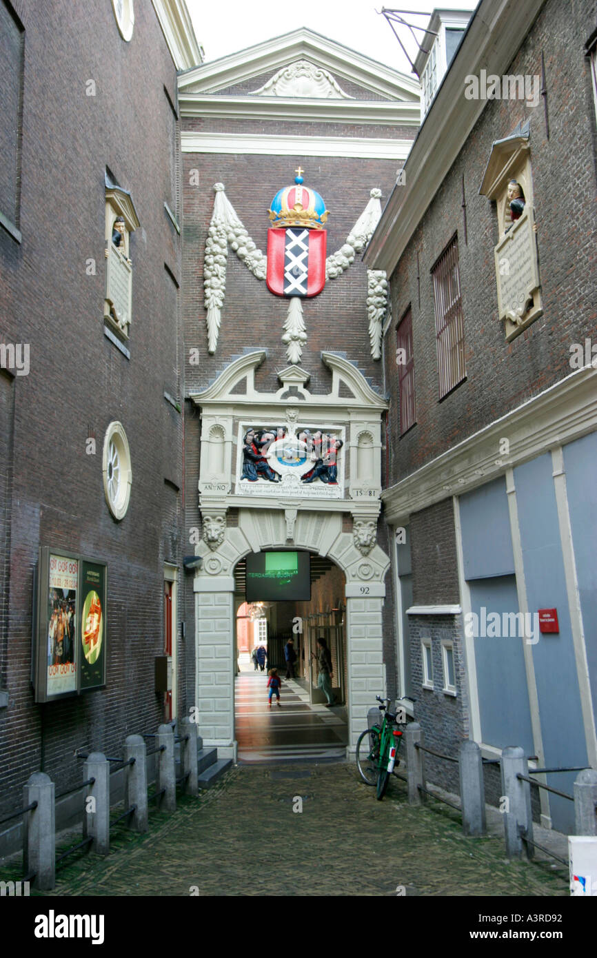 Historic Alley Amsterdam Netherlands Stock Photo - Alamy