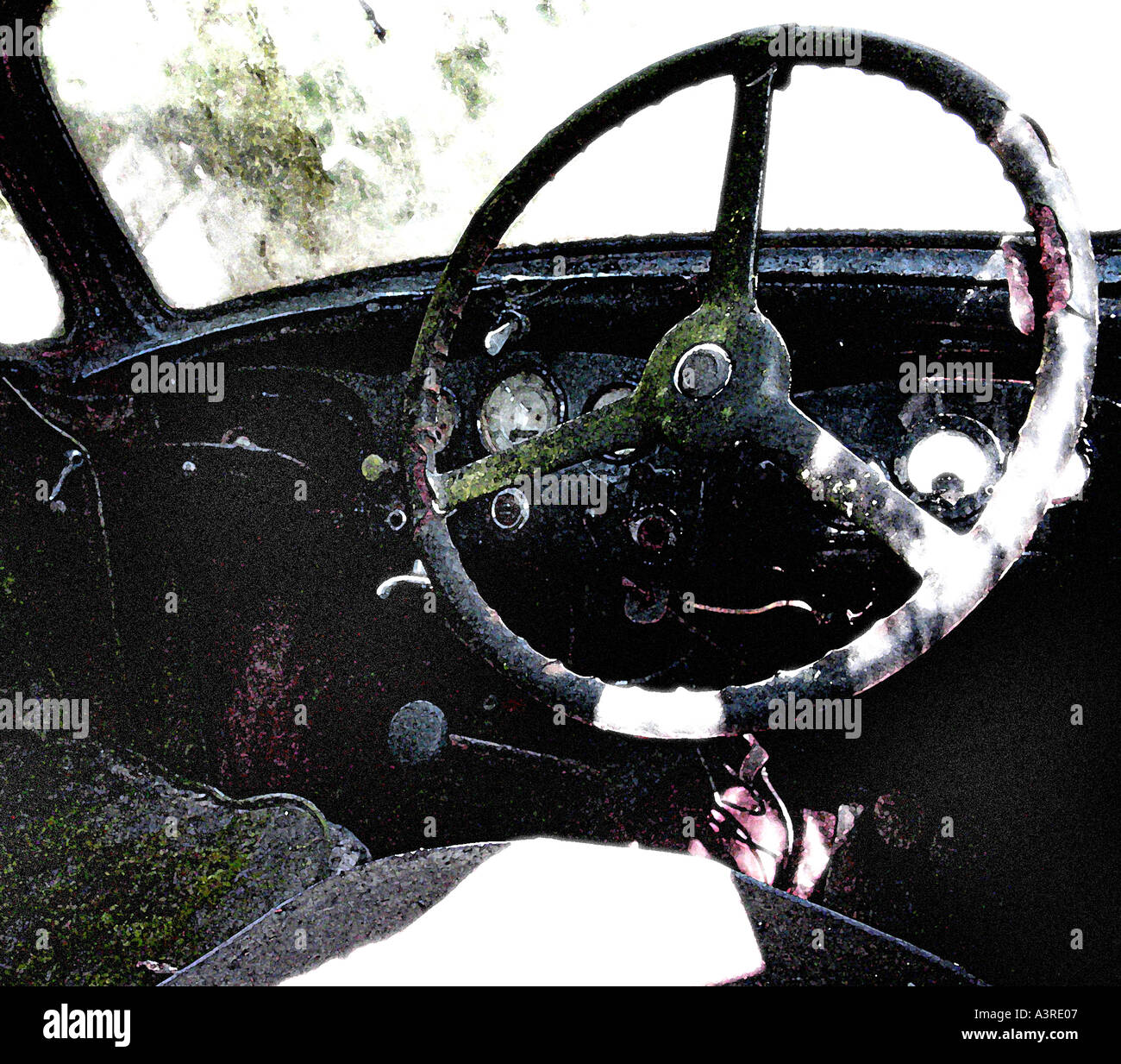 Rotten car interior hi-res stock photography and images - Alamy