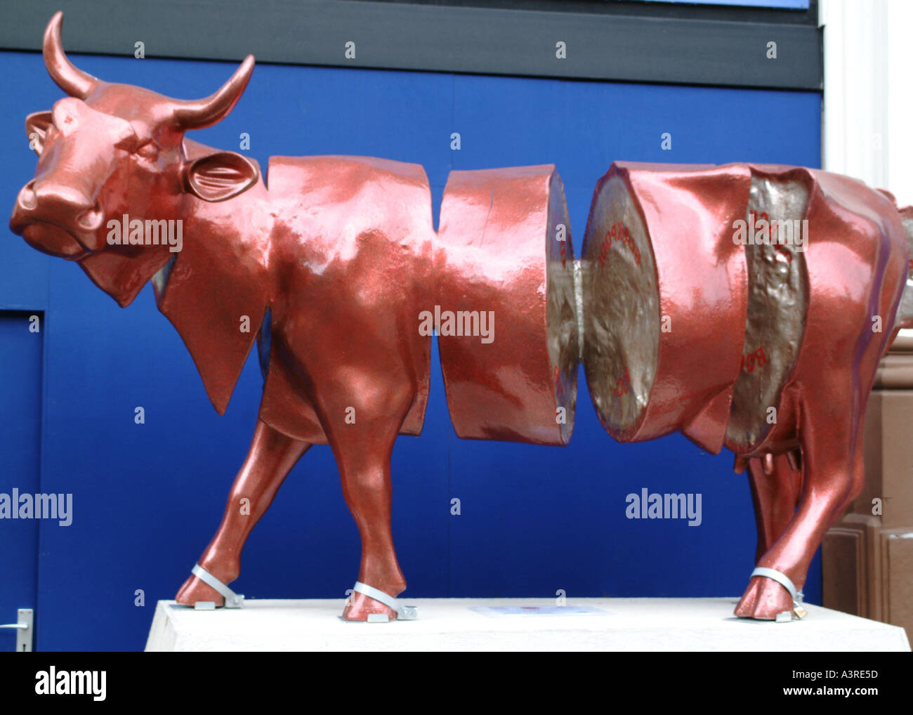 Cow Parade Manchester Stock Photo - Alamy