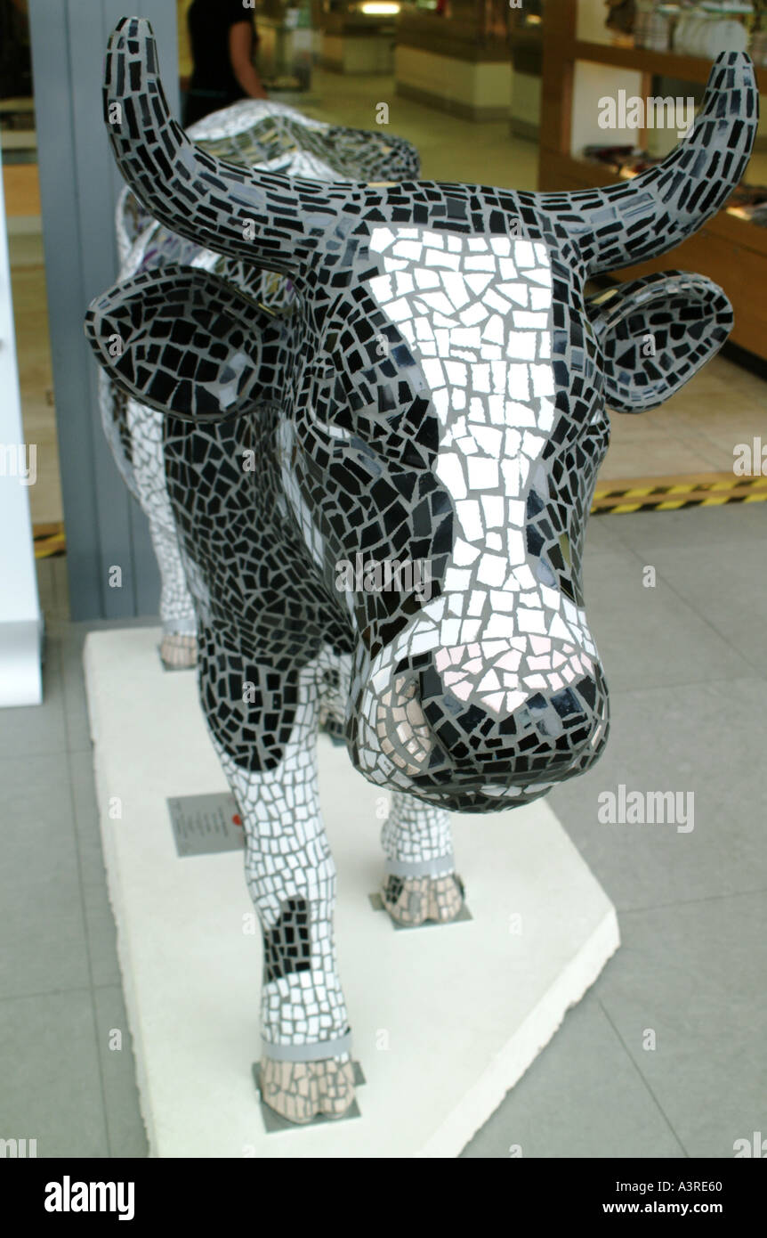 Cow Parade Manchester Stock Photo - Alamy