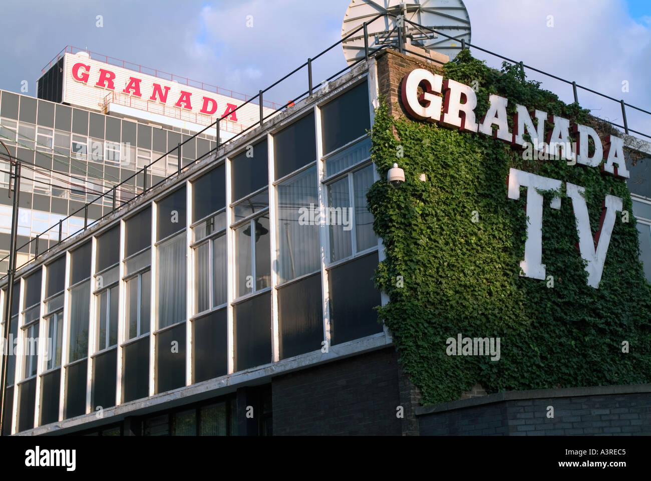 The offices of Granada television in Manchester England Stock Photo - Alamy