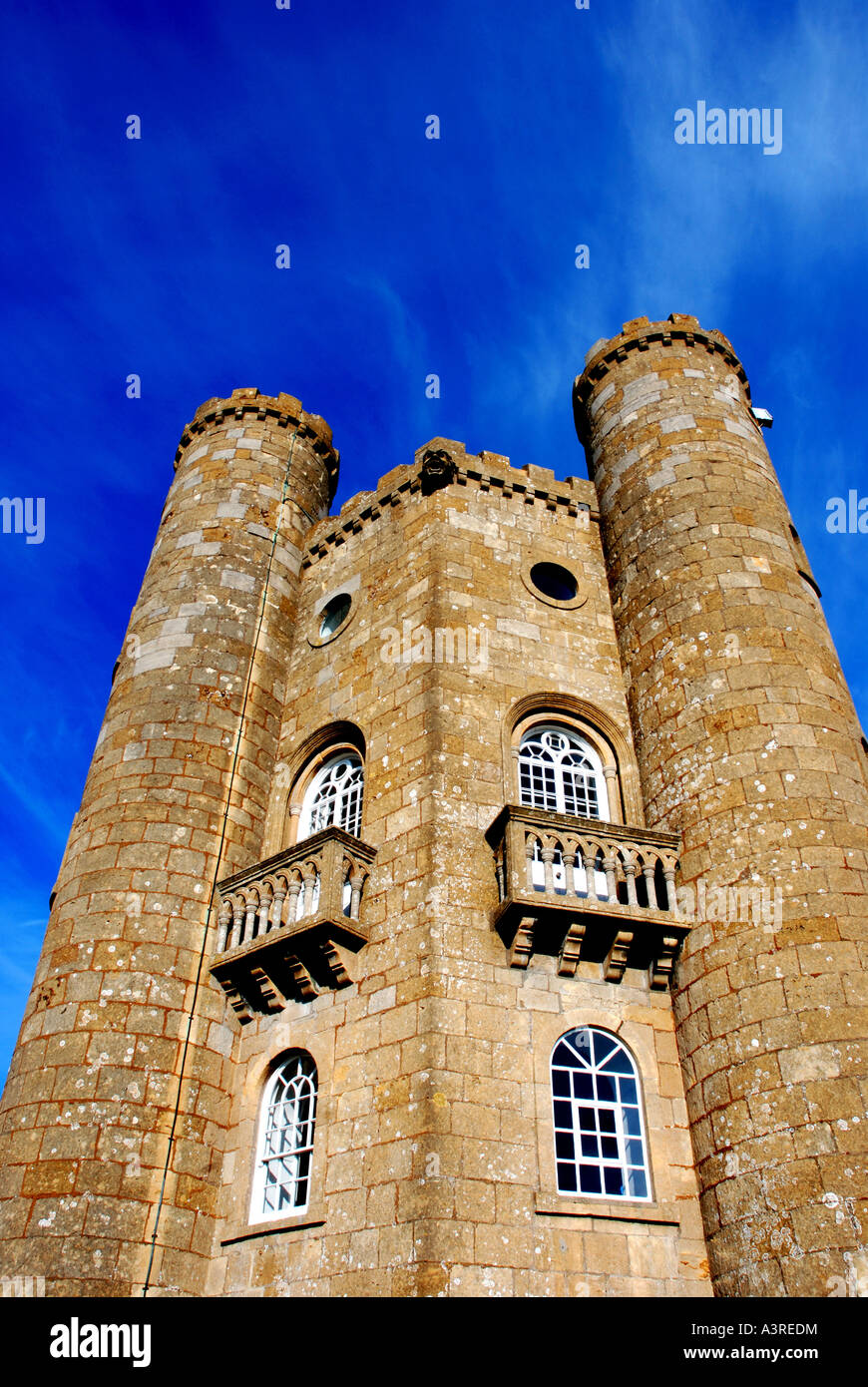 Broadway Tower, Worcestershire, England, UK Stock Photo - Alamy