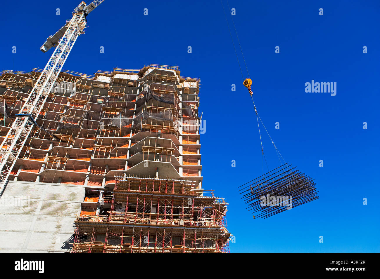 CONSTRUCTION SITE, SKYSCRAPER Stock Photo - Alamy