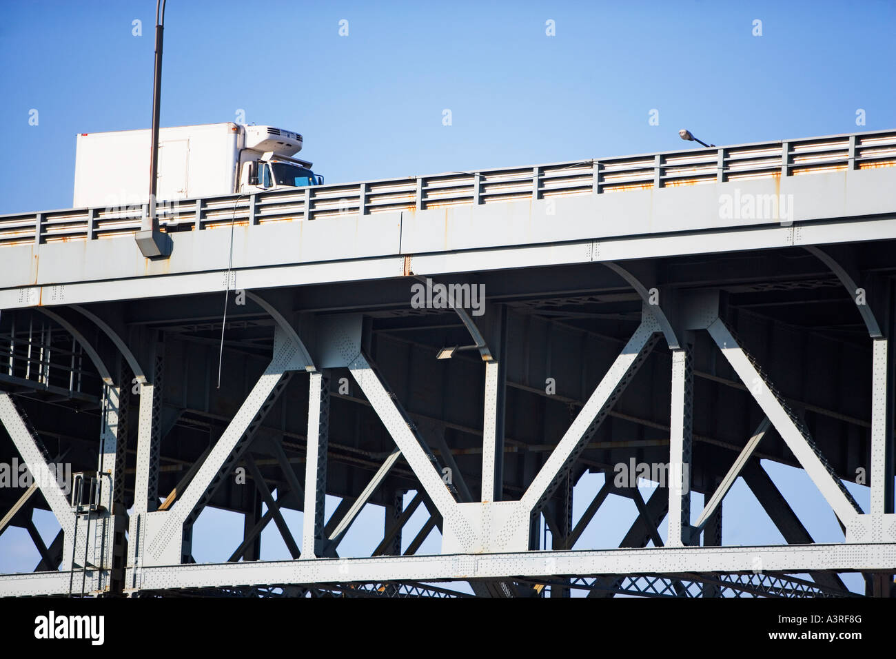 Road signs over overpass hi-res stock photography and images - Alamy