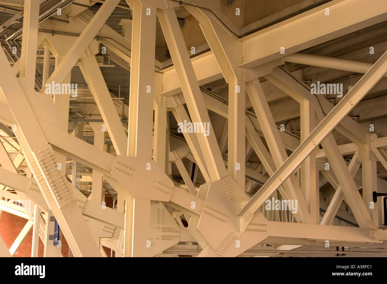 Steel Support Beams Petco Park San Diego California Stock Photo - Alamy