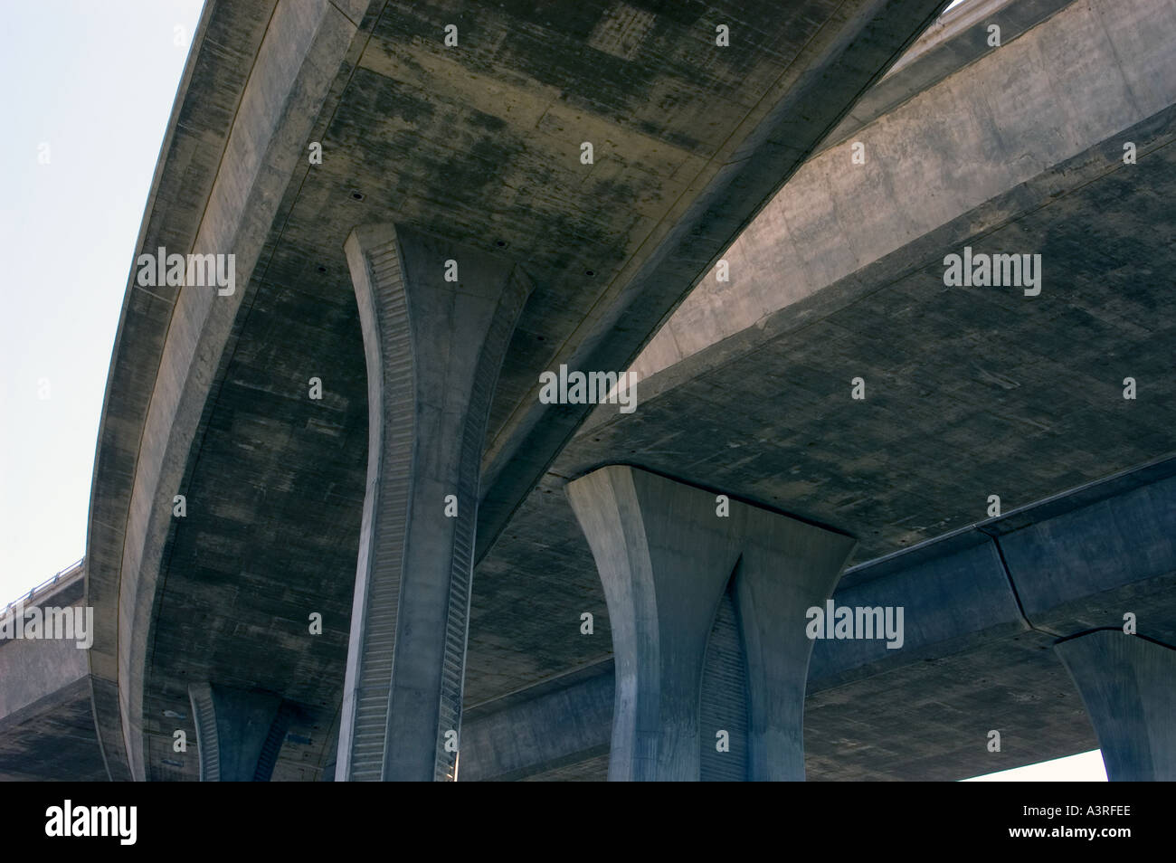 Interstate 8 and Interstate 805 Highway Interchange San Diego ...