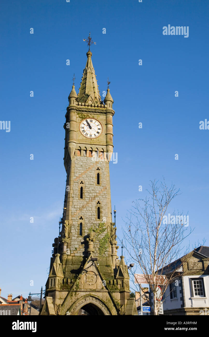 Clock Tower 1872 in town centre main street. Formerly Castlereagh ...